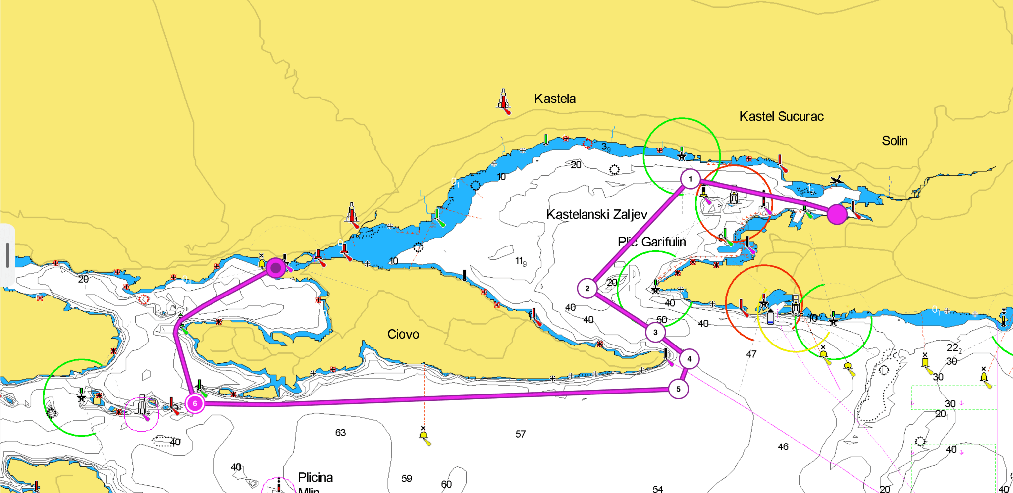 From Spit MCI to Trogir – S/YJane & Darcy